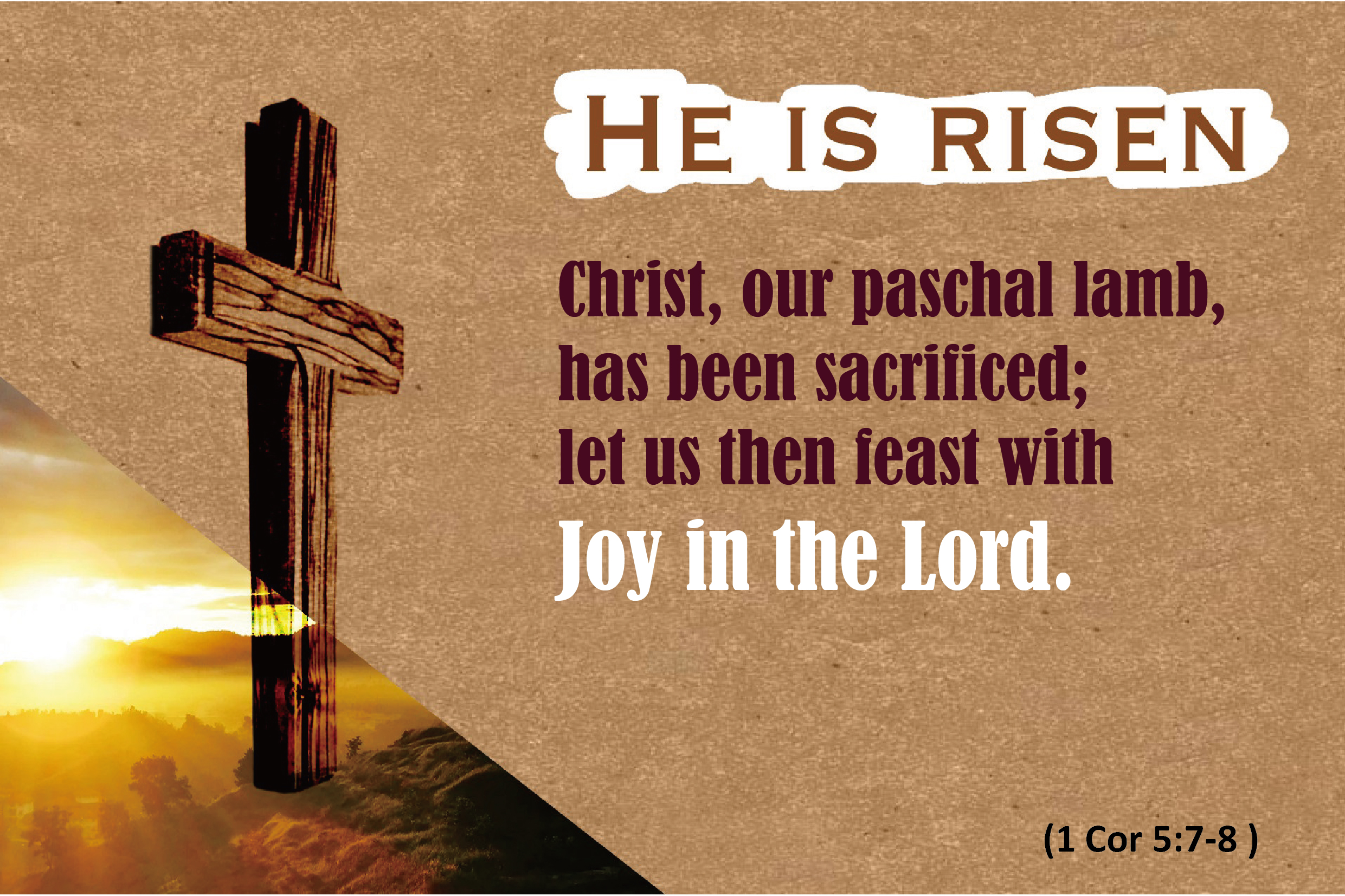 4th April 2021 Easter Sunday of the Resurrection of the Lord – 天主教聖方濟堂