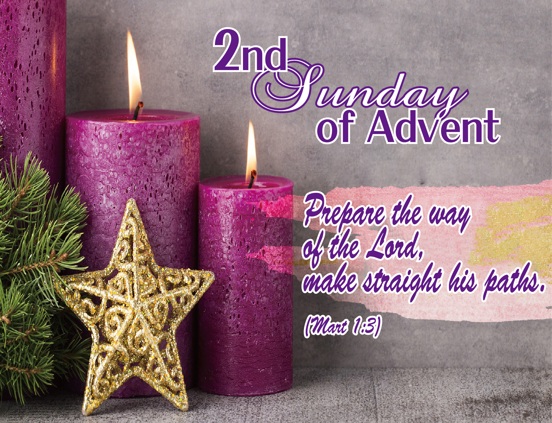 10th December 2023 Second Sunday of Advent – 天主教聖方濟堂