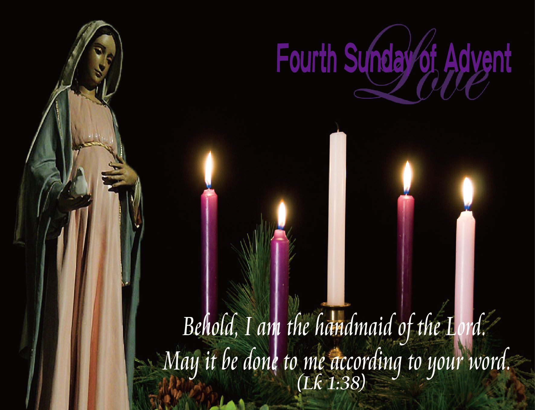 24th December 2023 Fourth Sunday of Advent – 天主教聖方濟堂