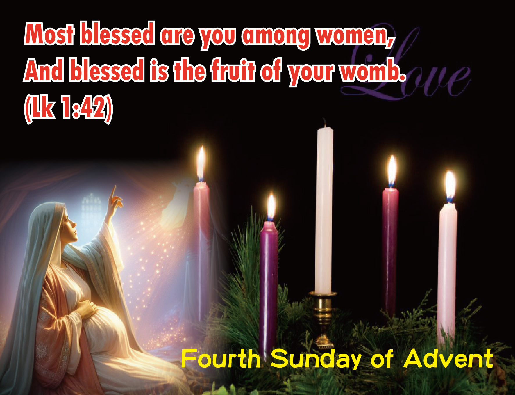 22nd December 2024 Fourth Sunday of Advent – 天主教聖方濟堂