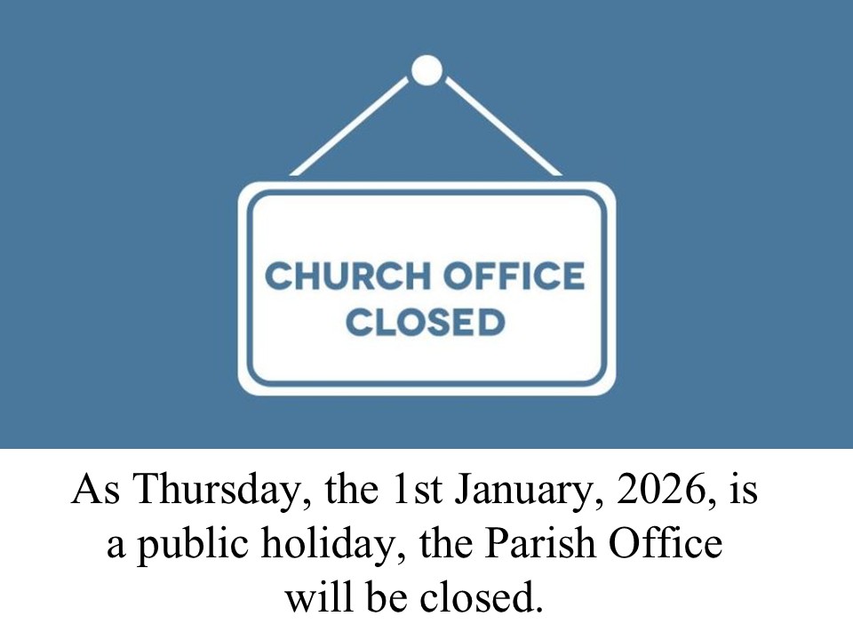28th December 2025 The Holy Family of Jesus, Mary and Joseph Parish ...